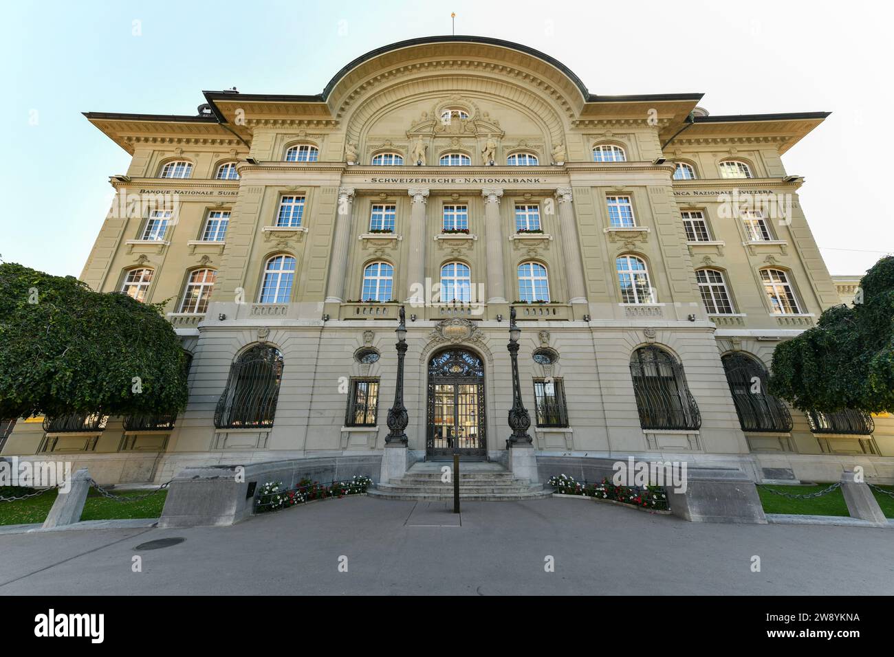 The Swiss National Bank, the central bank of Switzerland, responsible ...
