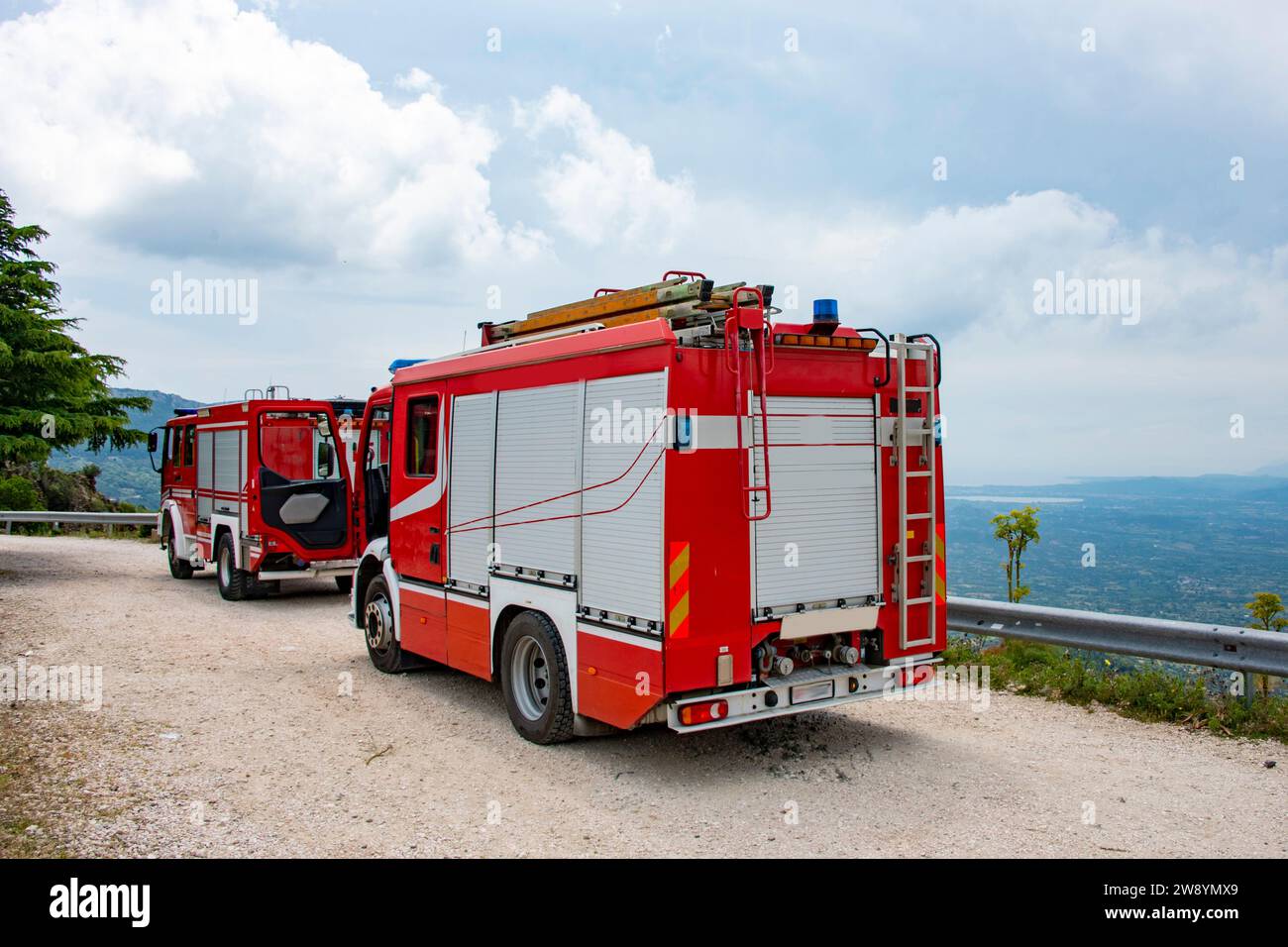 Italian fire truck hi-res stock photography and images - Alamy