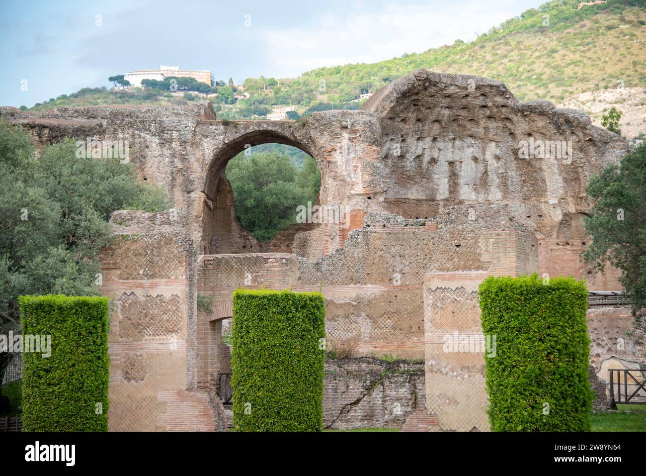 Ruins of Hadrian Villa - Italy Stock Photo - Alamy