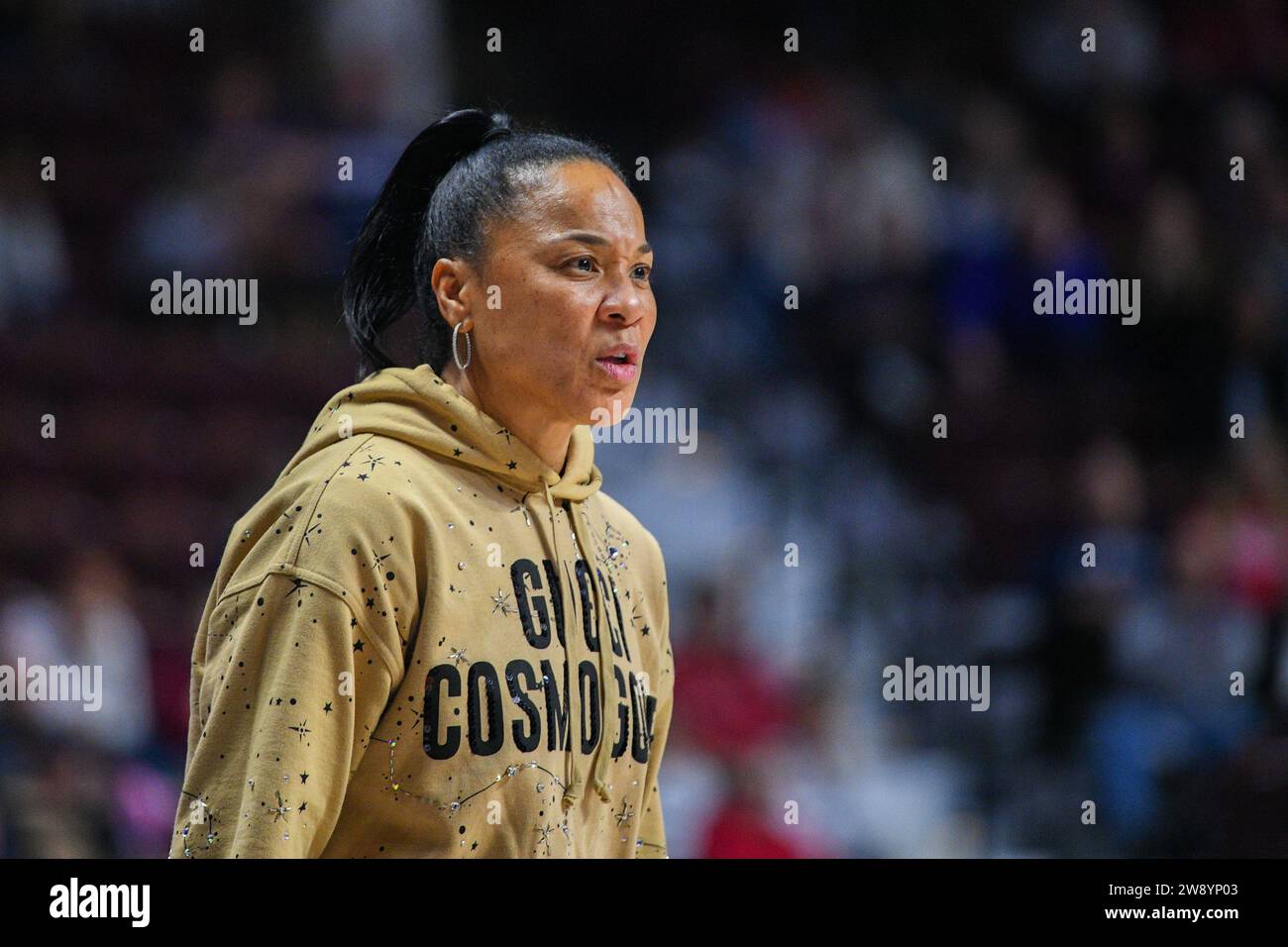 Uncasville, CT, USA. 10th Dec, 2023. South Carolina Gamecocks head ...