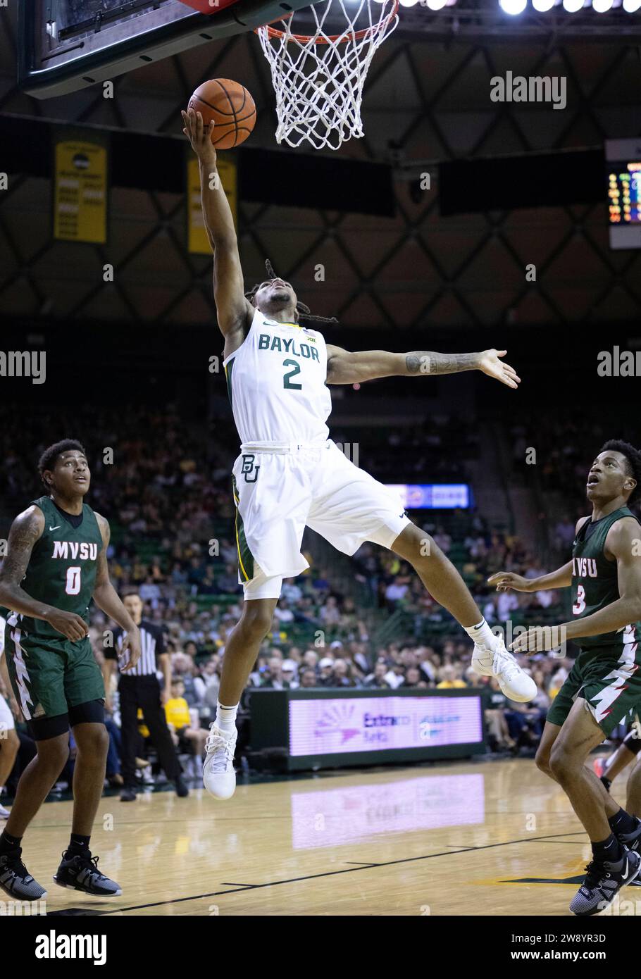 December 22 2023: Baylor Bears guard Jayden Nunn (2) shoots the ball ...