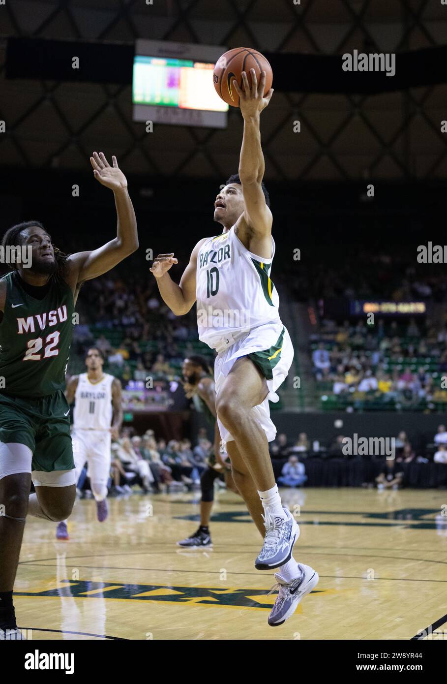 Ferrell Center Waco, Texas, USA. 22nd Dec, 2023. Baylor Bears guard ...