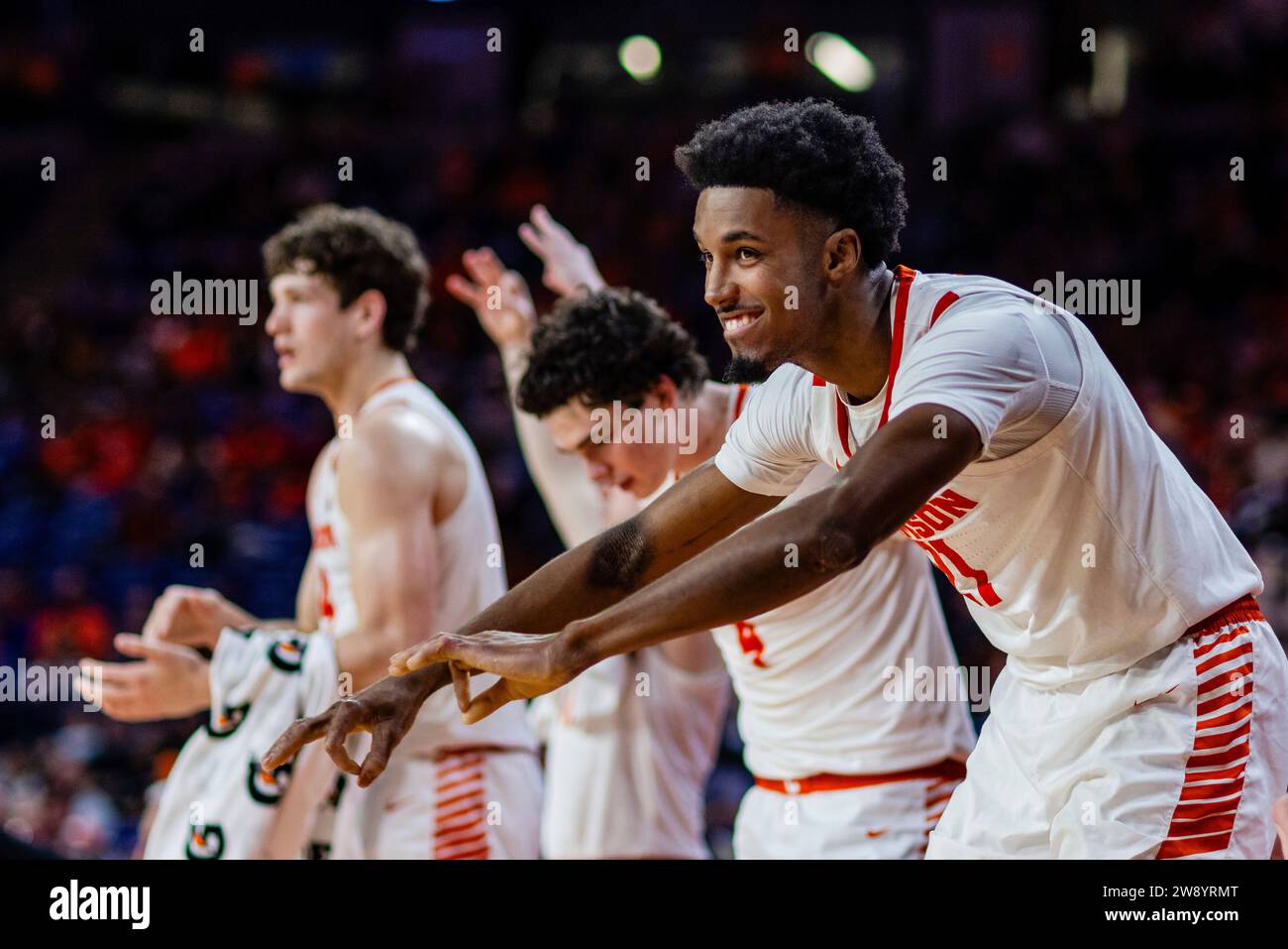 December 22, 2023: Clemson Tigers Chauncey Wiggins (21) celebrates ...