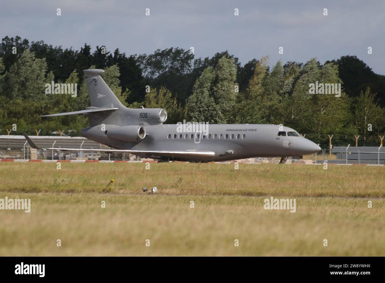 606, a Dassault Falcon 7X operated by the Hungarian Air Force (HunAF ...