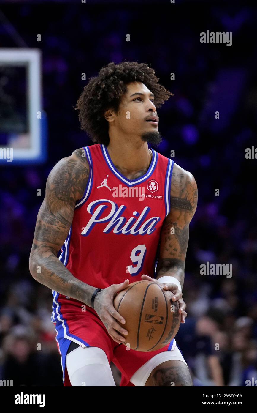 Philadelphia 76ers' Kelly Oubre Jr. plays during an NBA basketball game ...
