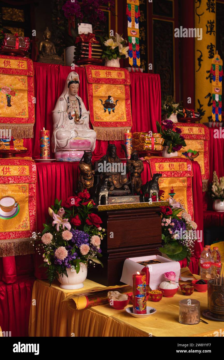 Bandung, Indonesia - January 8, 2022 : The offerings like food and ...