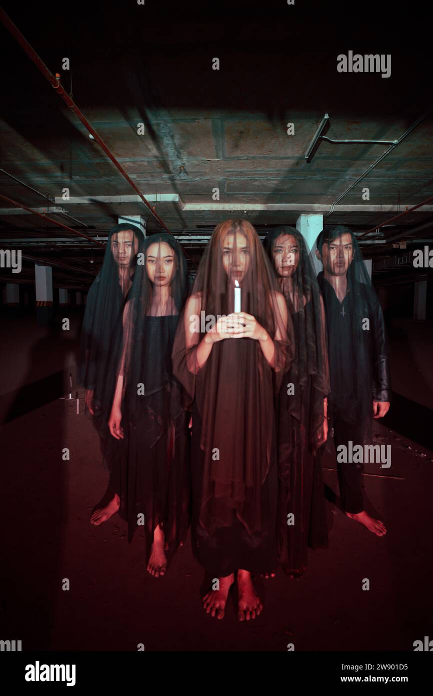 Satanic ritual hi-res stock photography and images - Alamy