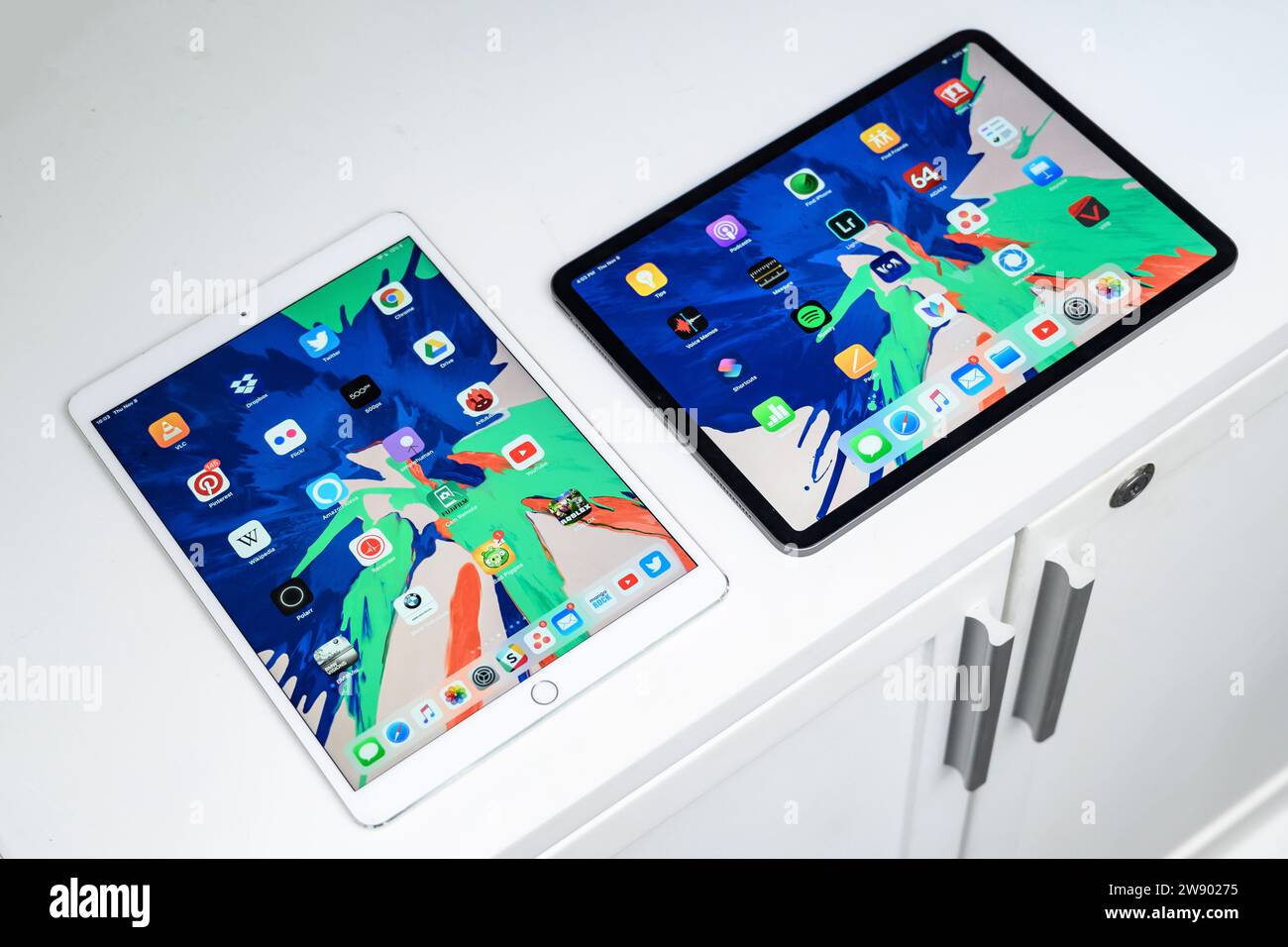 HCMC, VN - Dec 2023. Apple iPad Pro 11 Tablet for editorial use only ...