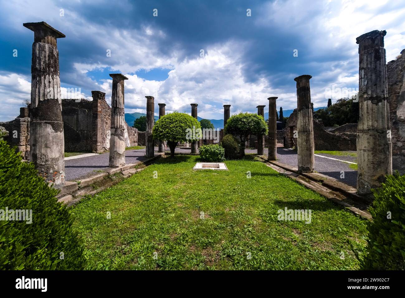 Pompeii grass hi-res stock photography and images - Alamy