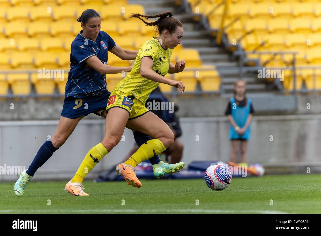 December 23, 2023: Wellington Phoenix defender MacKenzie Barry ...