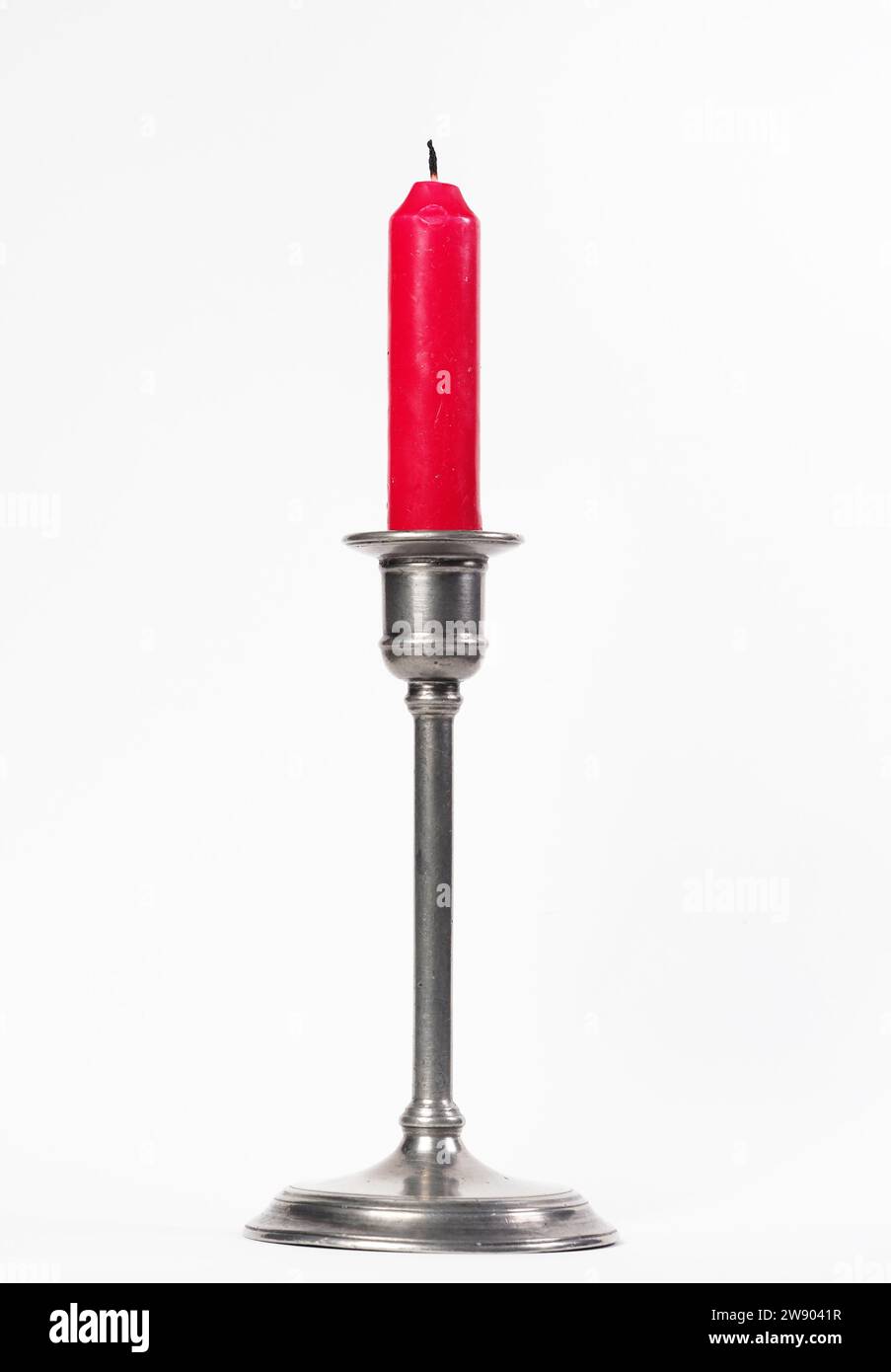 Garham, Germany. 22nd Dec, 2023. Antique silver candlestick, made in ...