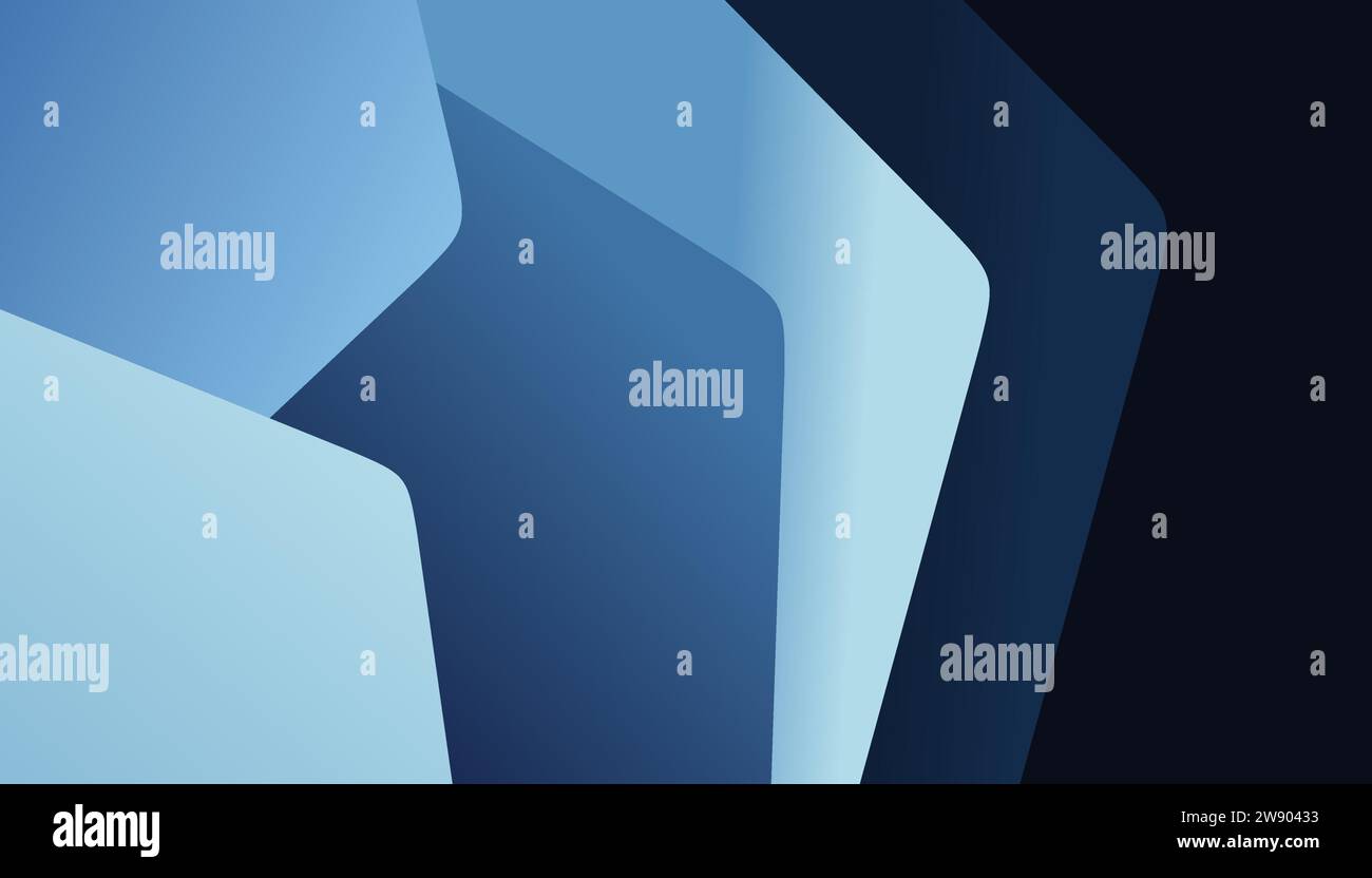geometric gradient blue background vector. gradient background vector ...