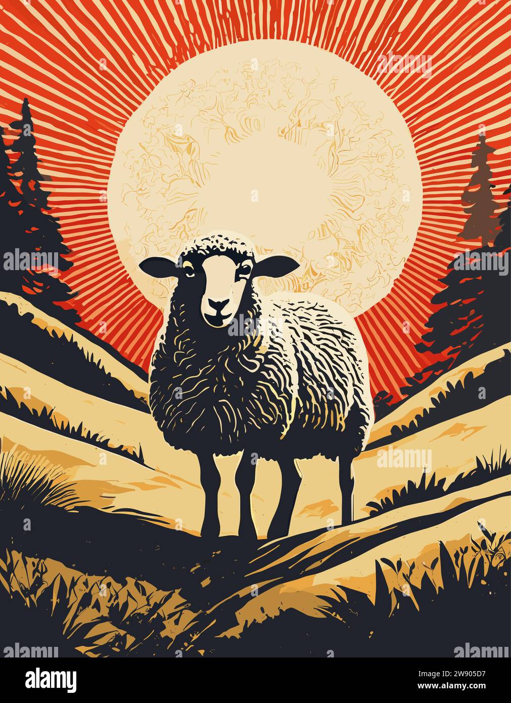 Cute nature artwork hi-res stock photography and images - Alamy