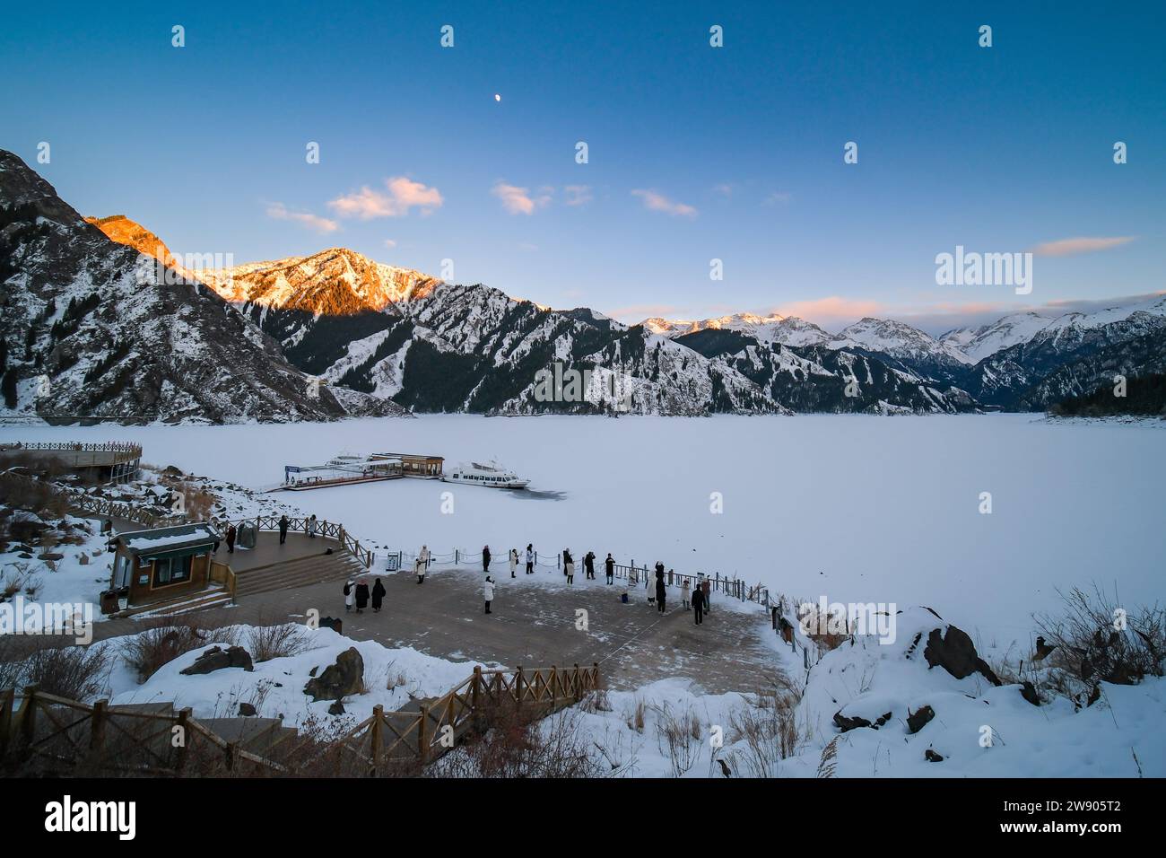Fukang, China's Xinjiang Uygur Autonomous Region. 22nd Dec, 2023 ...