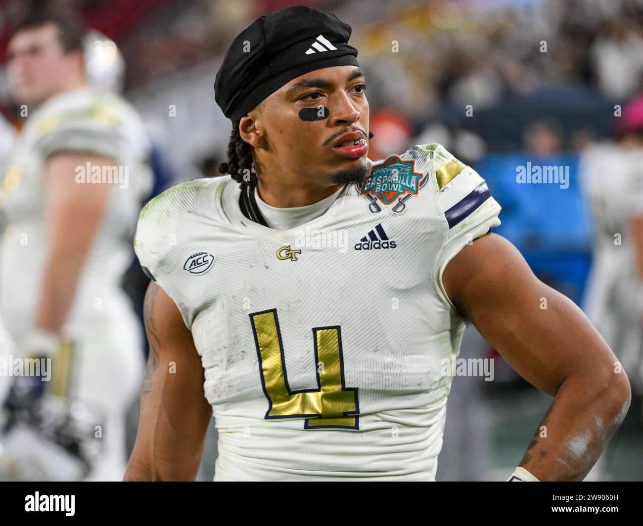 December 22, 2023: Georgia Tech running back Dontae Smith (4) during ...