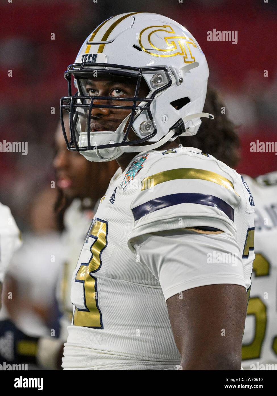 December 22, 2023: Georgia Tech offensive lineman Patrick Screws Jr ...