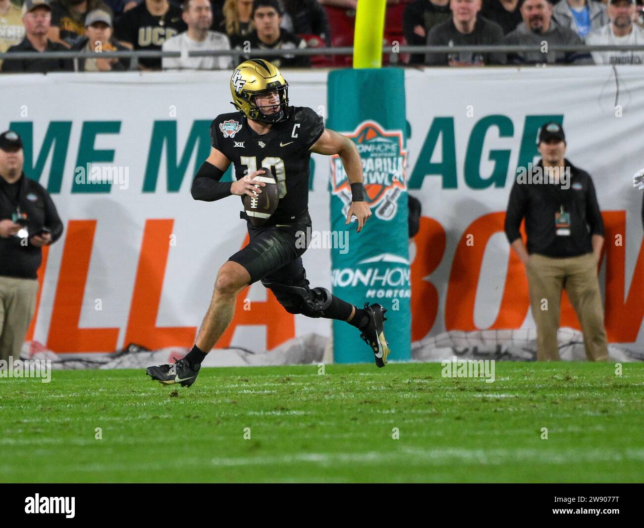 Tampa, USA. 22nd Dec, 2023. December 22, 2023: UCF quarterback John ...