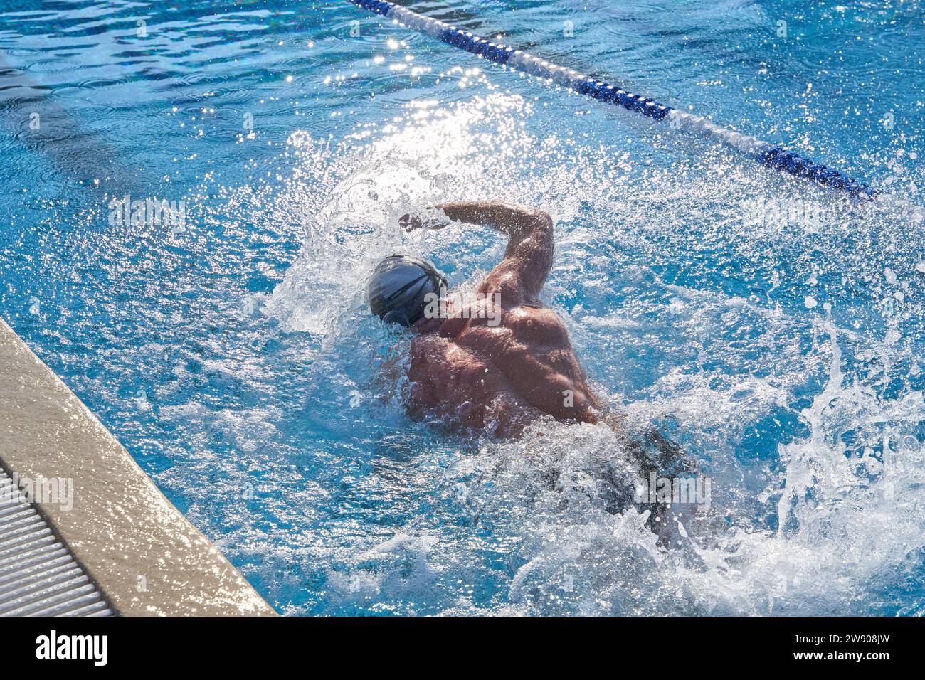 Vladivostok, Russia. 23rd Dec, 2023. A man participates in an ...