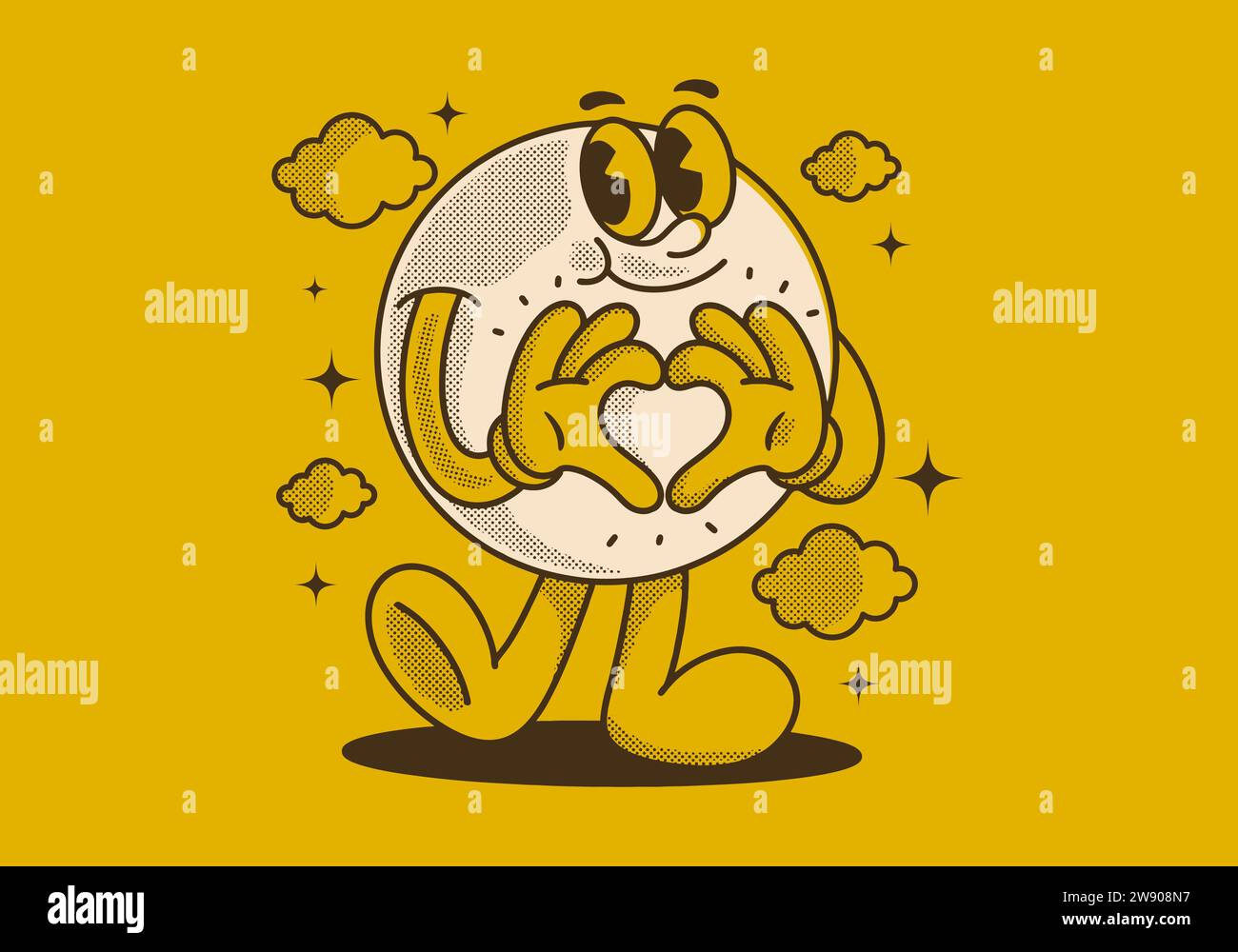 Face forming design Stock Vector Images - Alamy