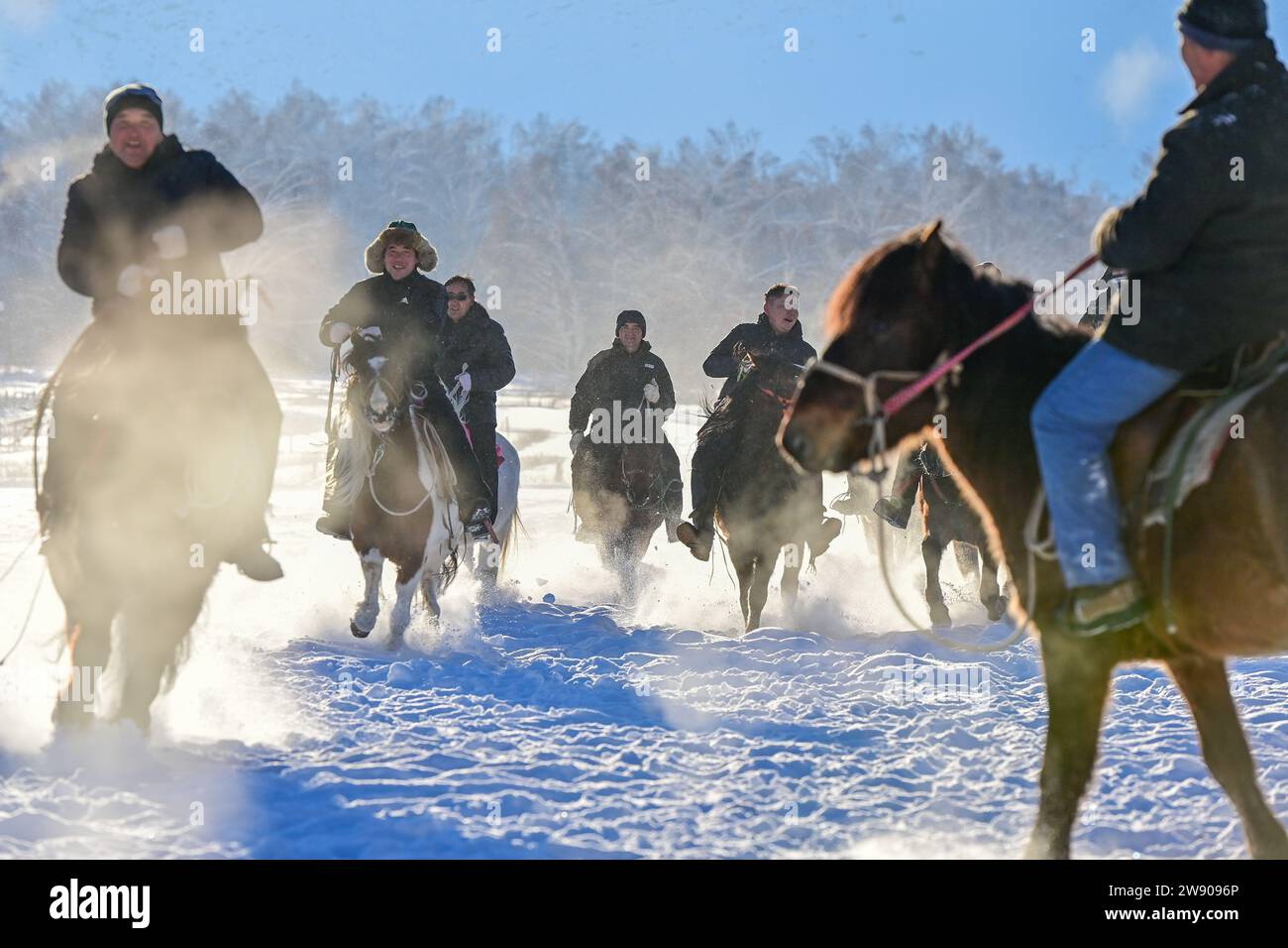 Talat, China's Xinjiang Uygur Autonomous Region. 22nd Dec, 2023 ...