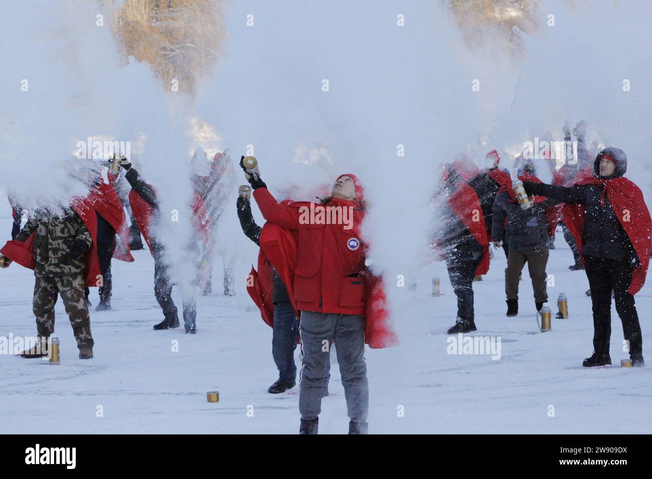 Heilongjiang mohe north pole village hi-res stock photography and ...