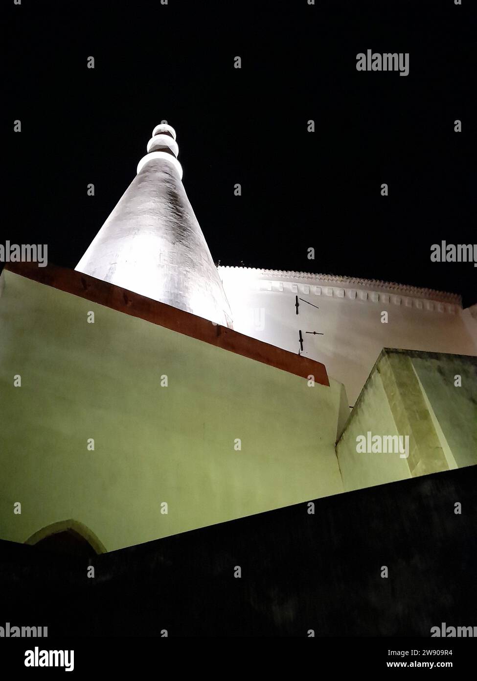 Sintra palace night time Stock Photo - Alamy