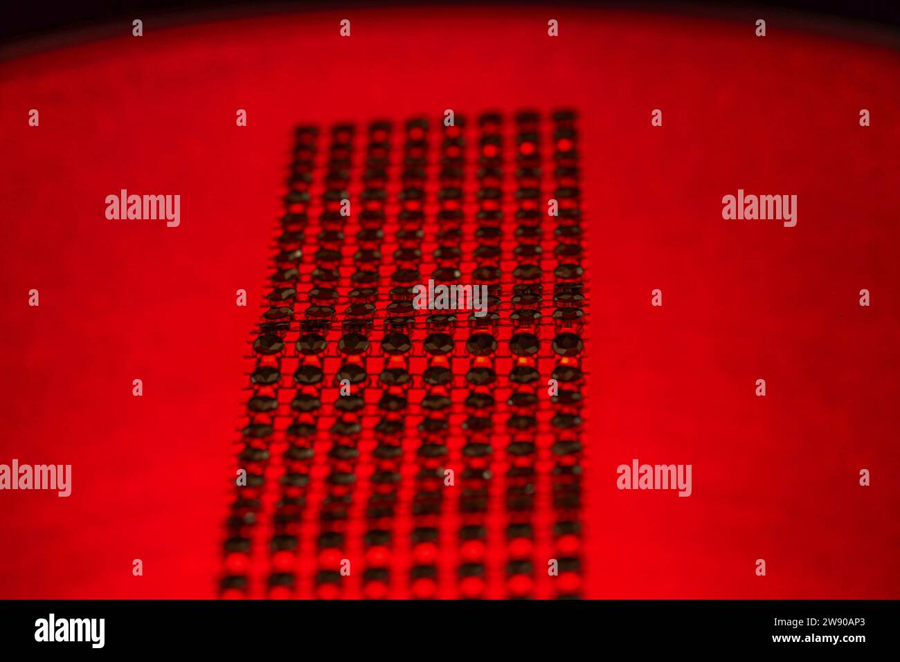 Red solid color background with light pattern as photo Stock Photo - Alamy