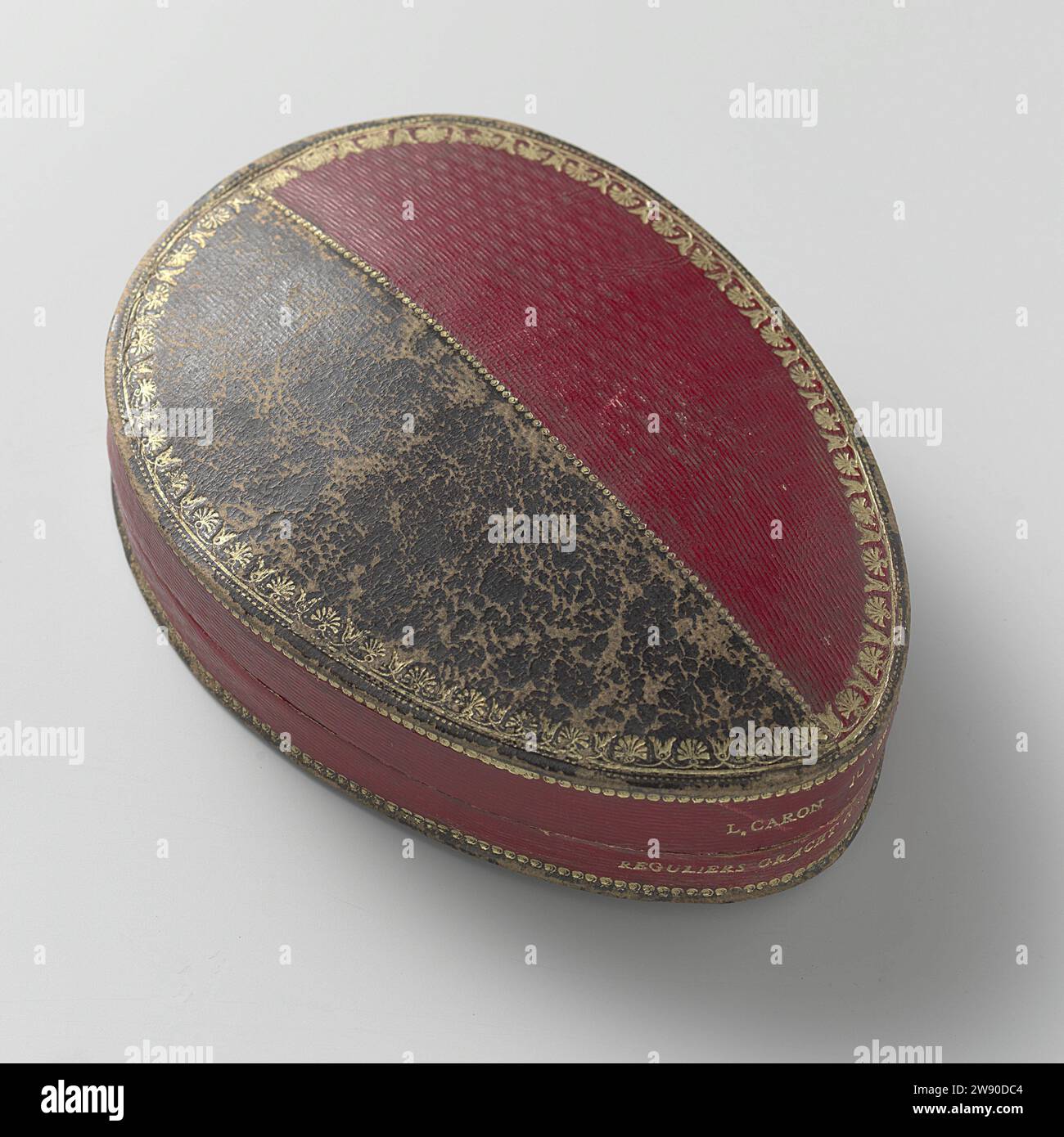 Rose branch made of iron from the gunboat of Jan van Speijk, L. Caron ...