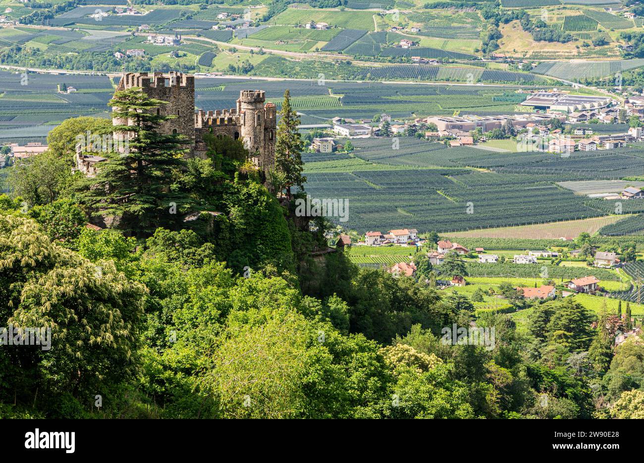 Fontana Castle in South Tyrol The castle was built in 1250 by Wilhelm ...