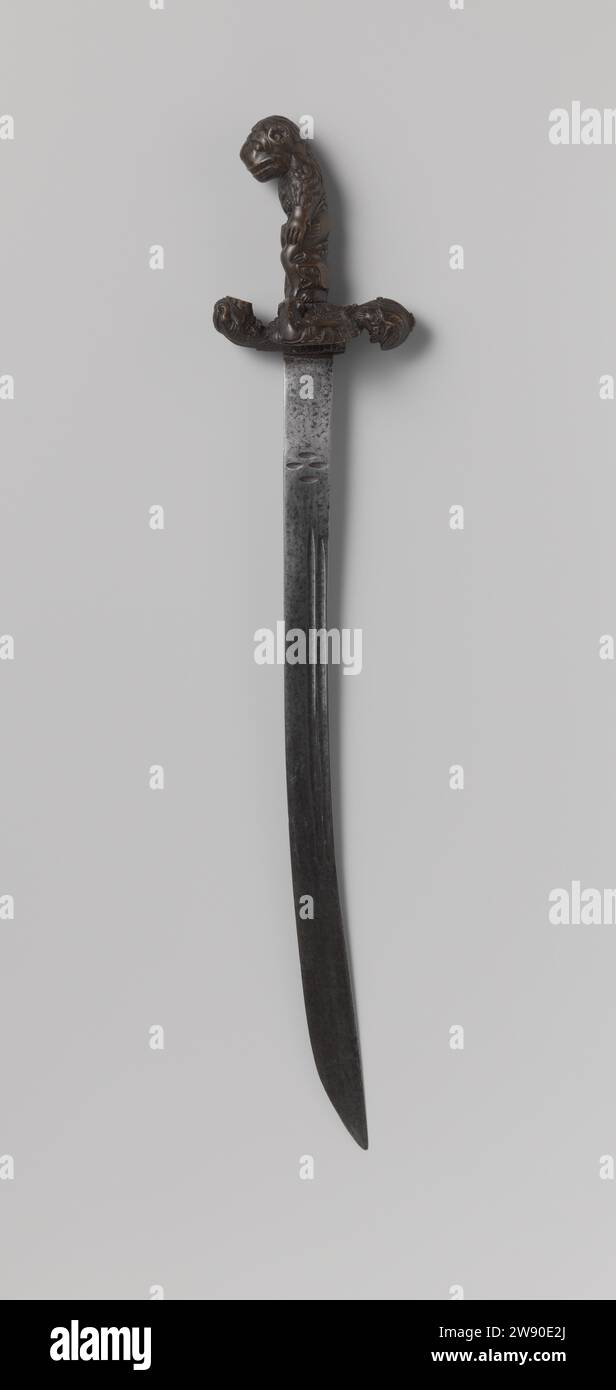 Small sabel, Anonymous, c. 1650 sabre Small saber (Houwer). Hilt: Dark ...