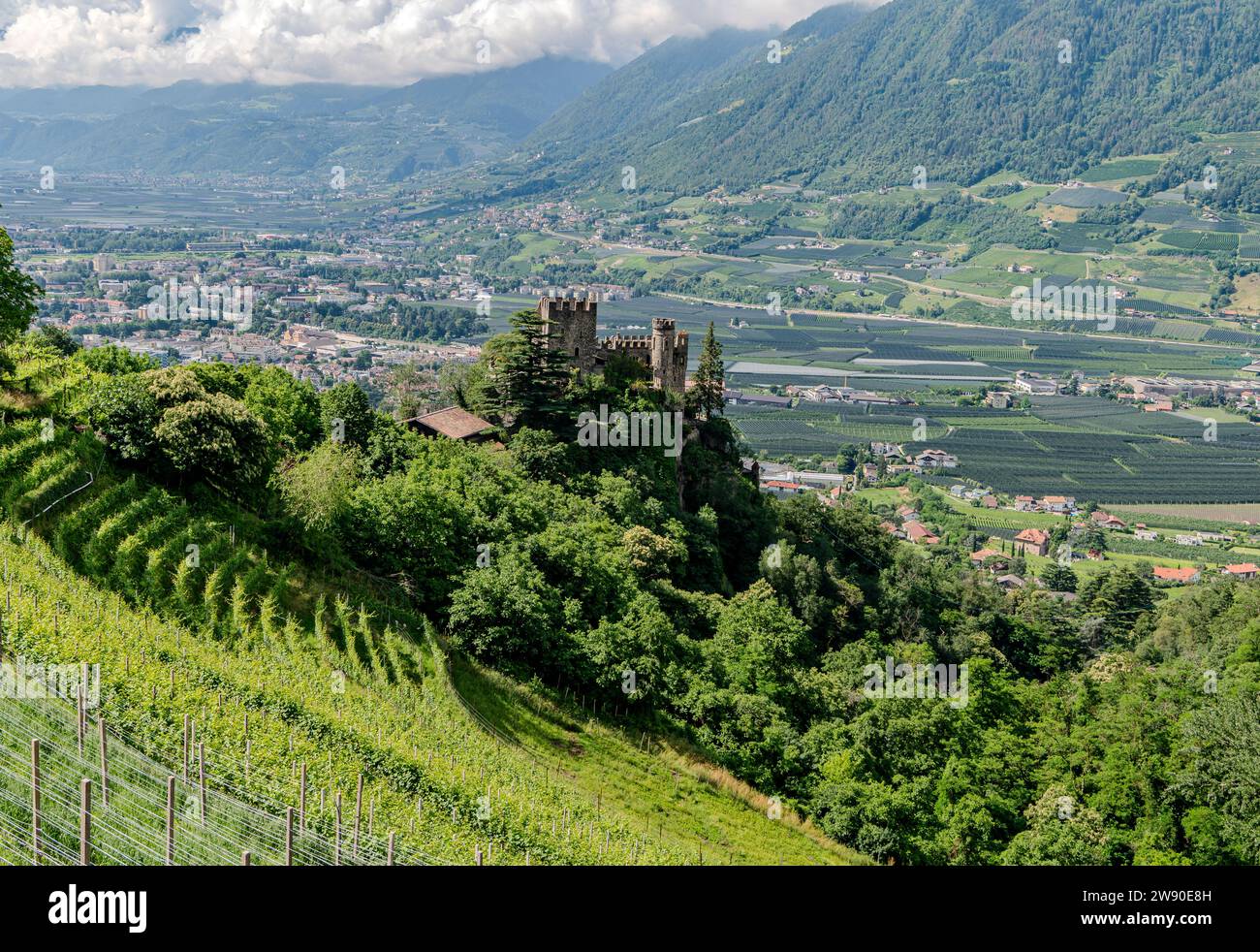 Fontana Castle in South Tyrol The castle was built in 1250 by Wilhelm ...