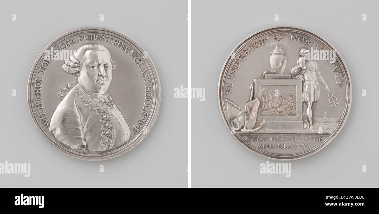 Die of schout-by-night Willem Crul, Johan George Holtzhey, 1781 history ...