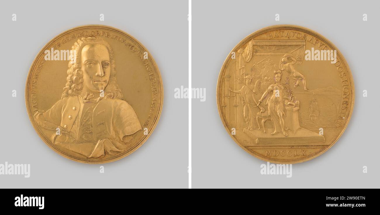 Jacob Mossel (1704-1761), Governor-General of the VOC in Batavia, Johan ...