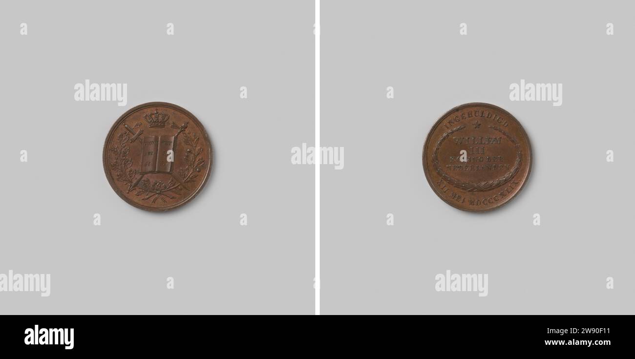 Inauguration of William III as King of the Netherlands in Amsterdam ...