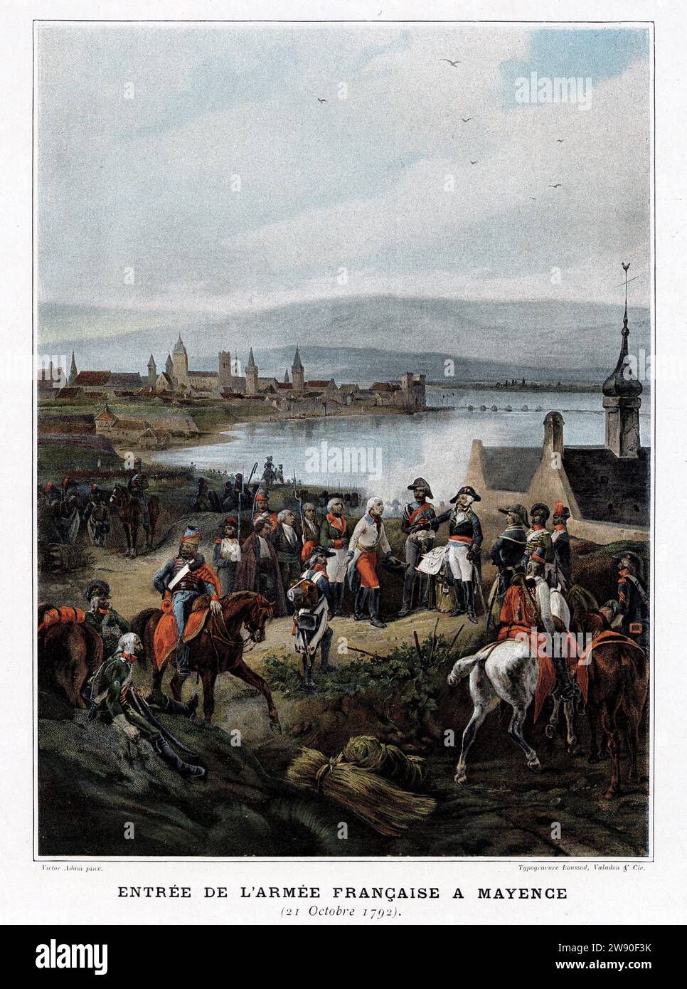 Entree de larmee francaise Cut Out Stock Images & Pictures - Alamy