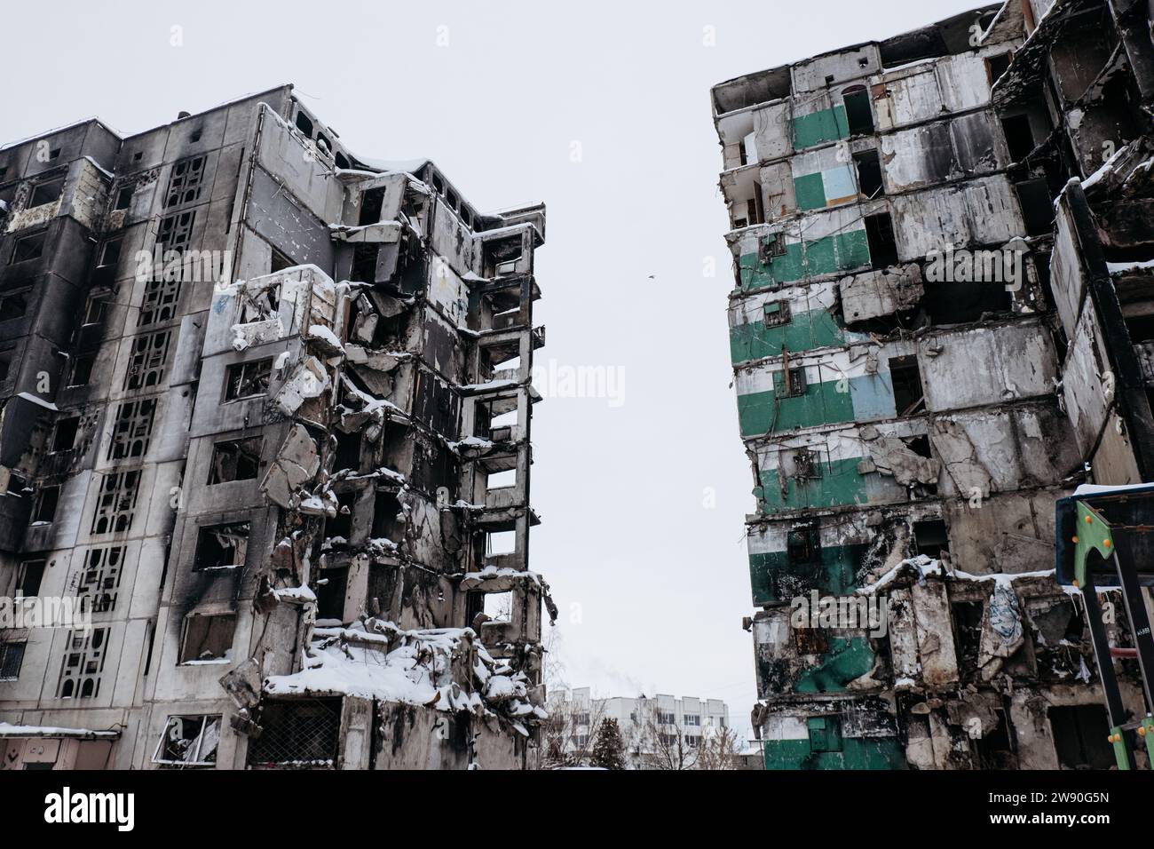 BORODYANKA, KYIV REGION, UKRAINE: 2 YEARS OF FULL-SCALE RUSSIAN ...