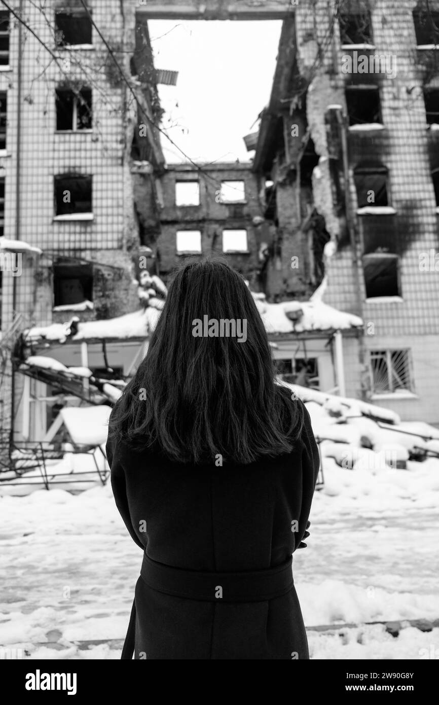 BORODYANKA, KYIV REGION, UKRAINE: 2 YEARS OF FULL-SCALE RUSSIAN ...