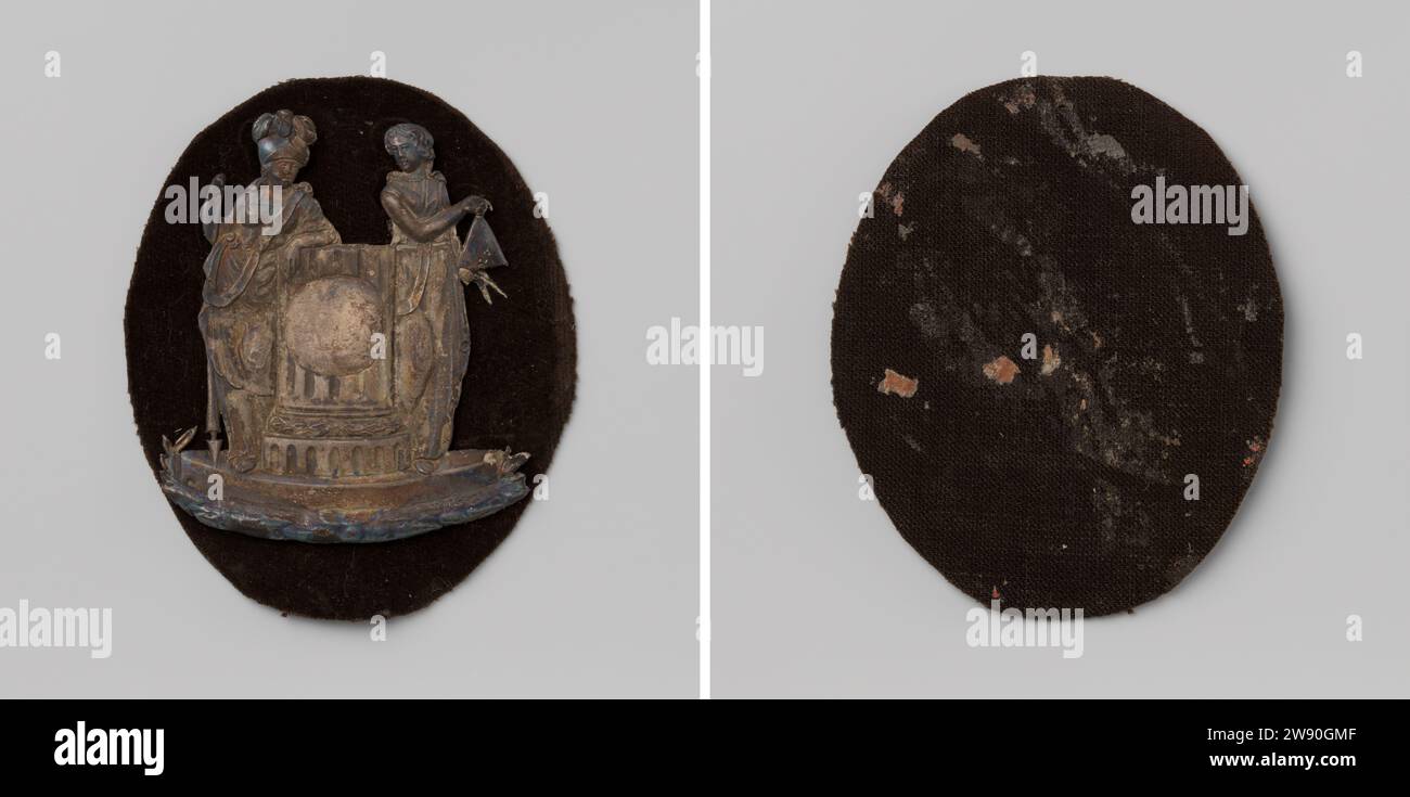 Plate, Anonymous, 1775 - 1825 Unilateral plaque in low relief on ovale ...