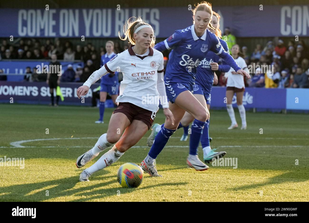 Everton FC v Manchester City - Barclays Women´s Super League LIVERPOOL ...
