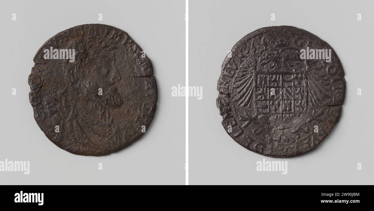 Charles V, German emperor, calculation medal of the Emperor's office ...