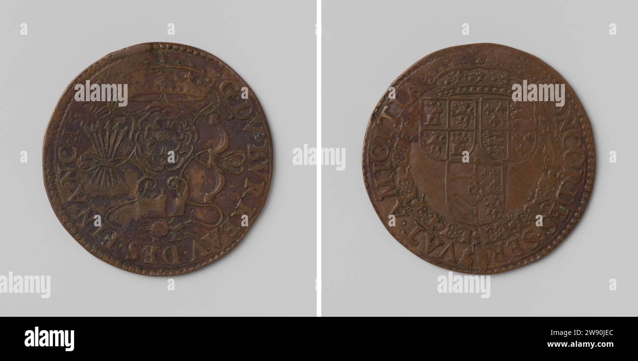 War of England and Spain against France, Anonymous, 1557 live Copper ...