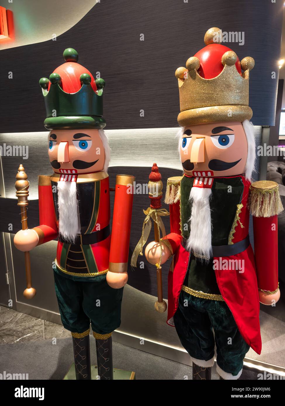9 December 2023: Nutcracker figure made of wood at Christmas ...