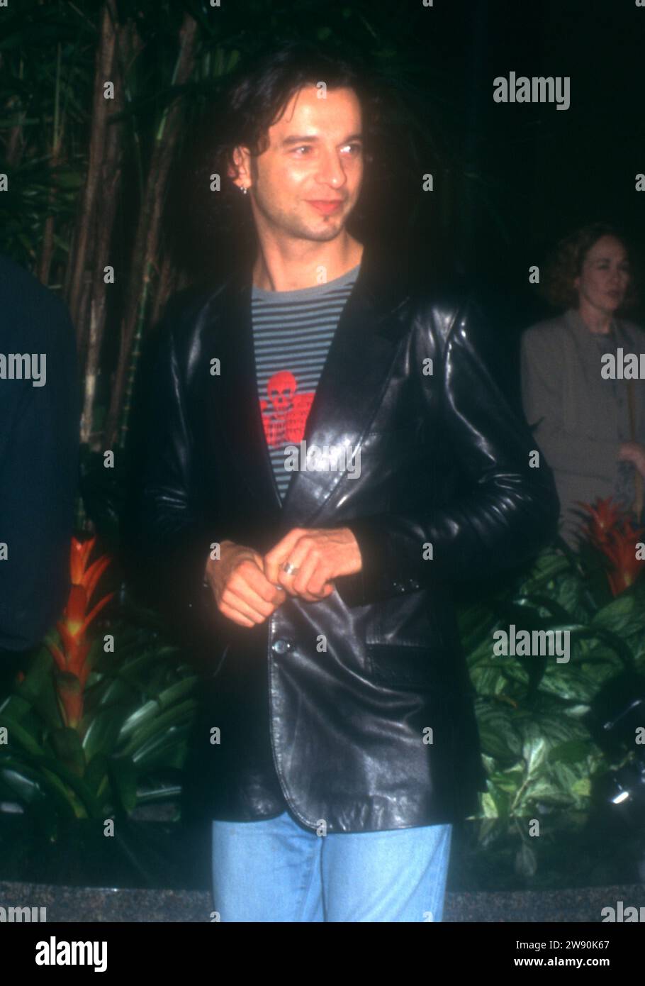 Los Angeles, California, USA 1st October 1996 Depeche Mode Singer Dave ...