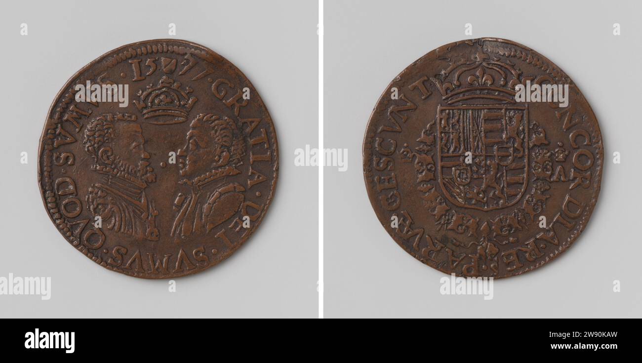 Philip II and Anna-Maria, King and Queen of Spain, calculation of the ...