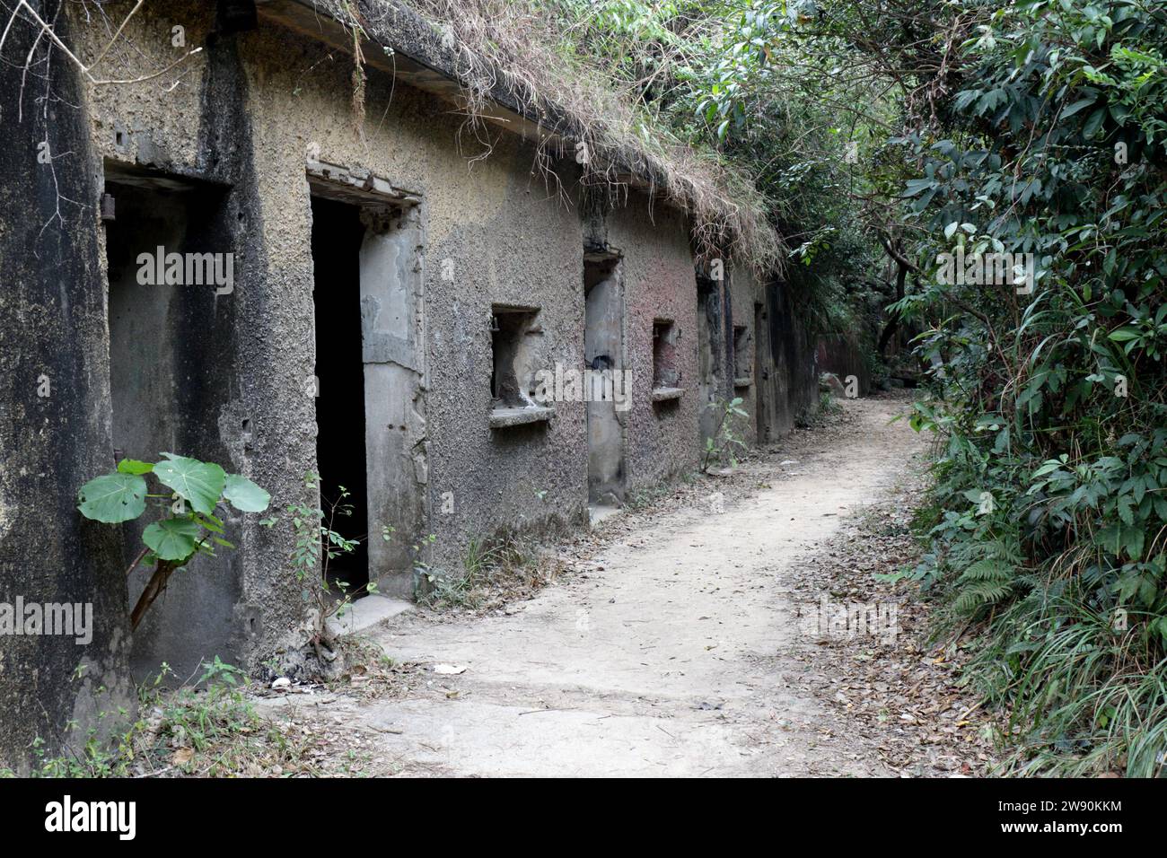 Mount Davis Military Relics, Hong Kong Island, Hong Kong, China 21 Dec ...