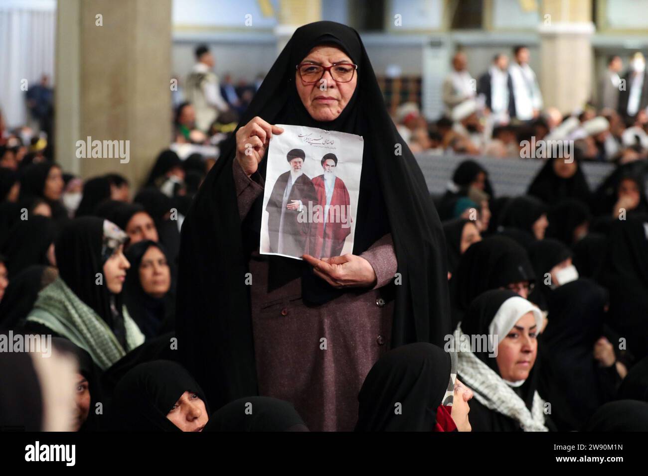 Tehran, Iran. 23rd Dec, 2023. Female supporters from Kerman and ...