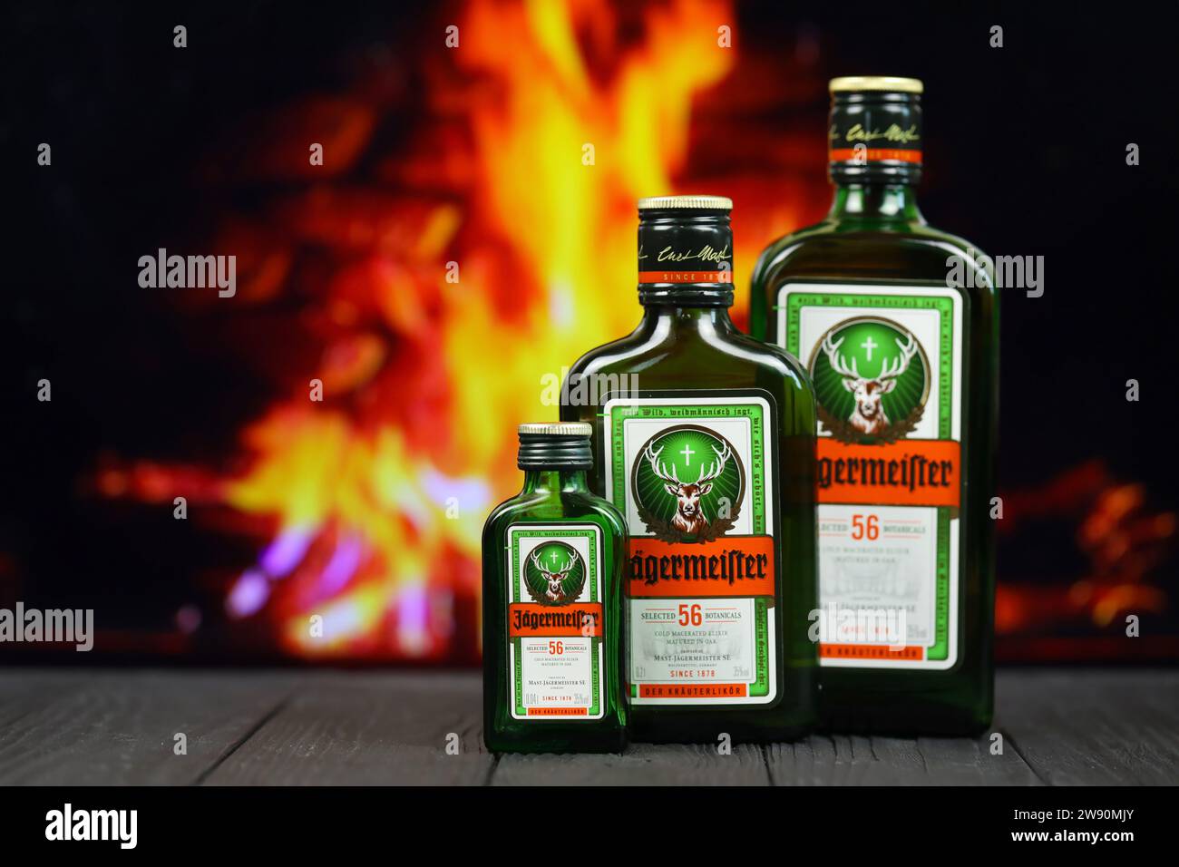 Jagermeister old hi-res stock photography and images - Alamy