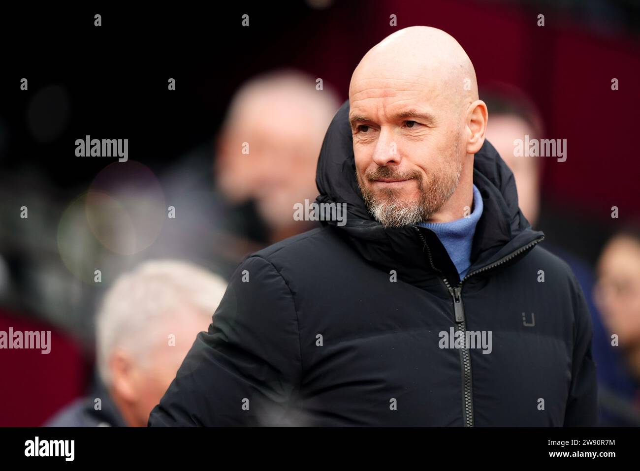 Manchester United manager Erik ten Hag during the Premier League match ...