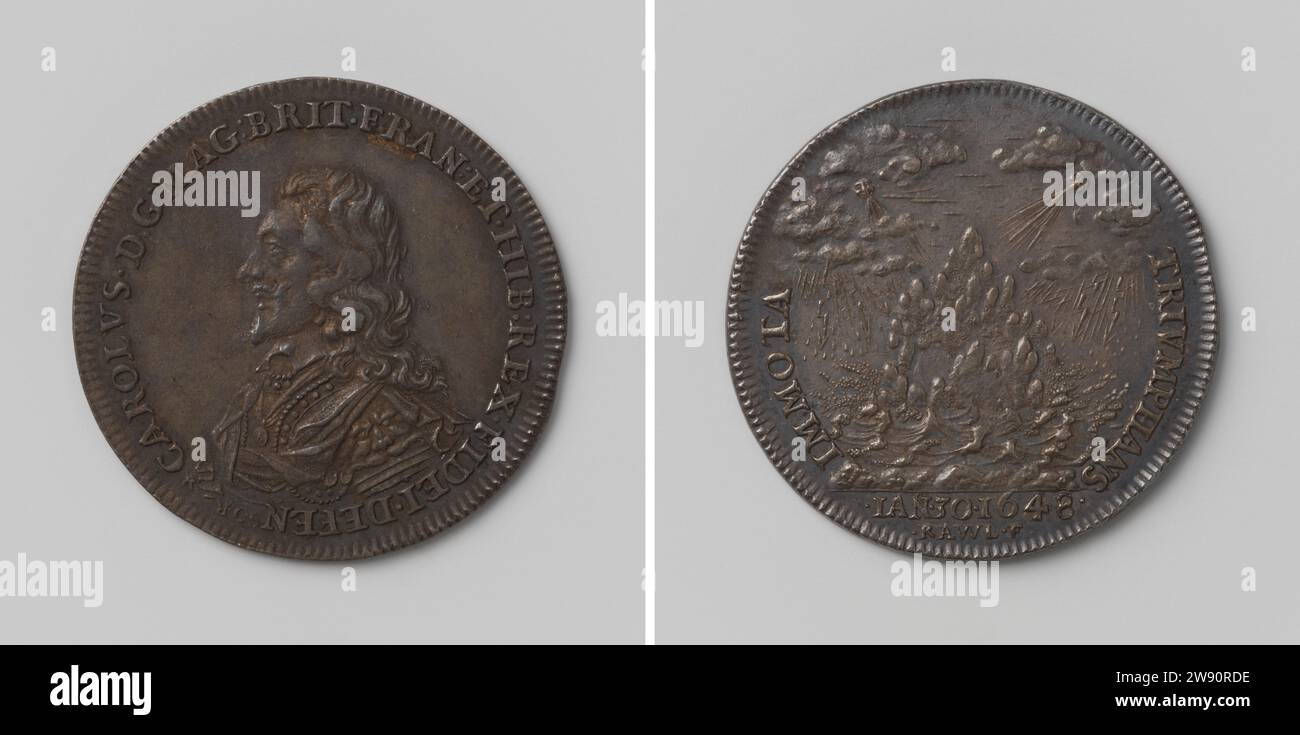 Decapitation of Charles I, King of England, Thomas Rawlins, 1649 live ...