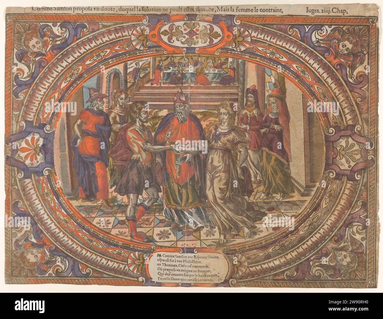 Marriage of Samson and the Philistine, from the Story of Samson 2010 by ...